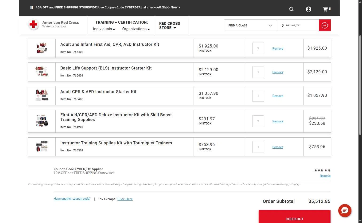 American Red Cross Promo Code - 10% Off Dec 2025