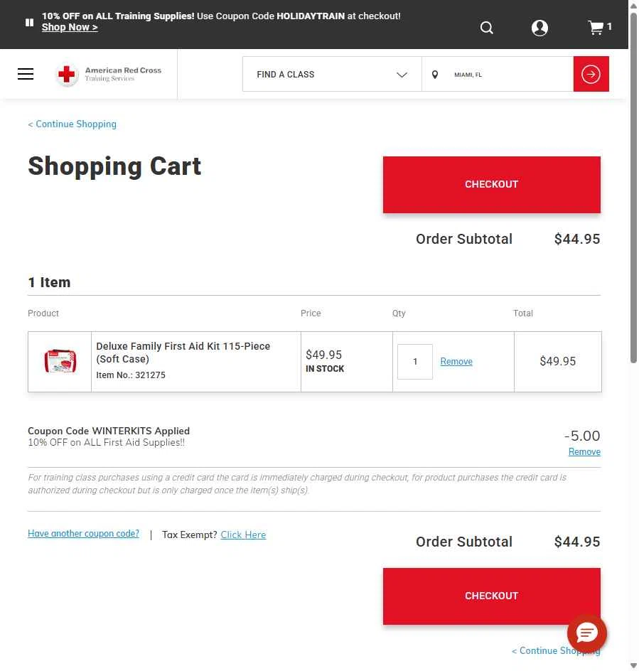 American Red Cross Promo Code - 10% Off Jan 2026