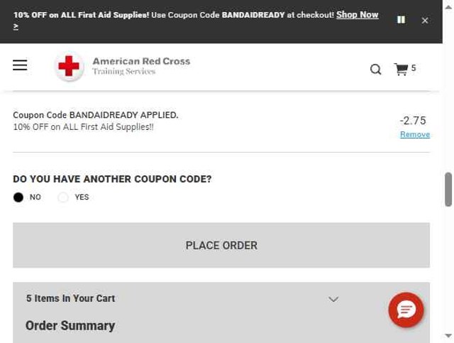 American Red Cross Promo Codes - 10% Off Sep 2025