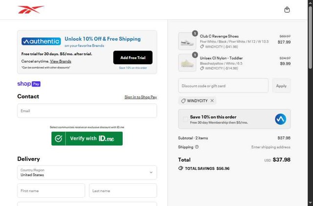 Reebok Discount Codes - 15% Off (2 Verified) Sep 2025