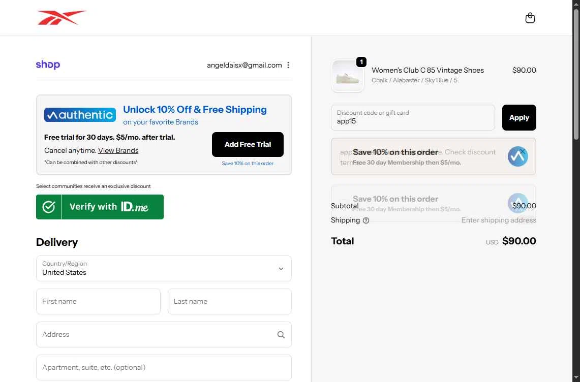 Reebok Promo Codes - 15% Off (2 Verified) Nov 2025