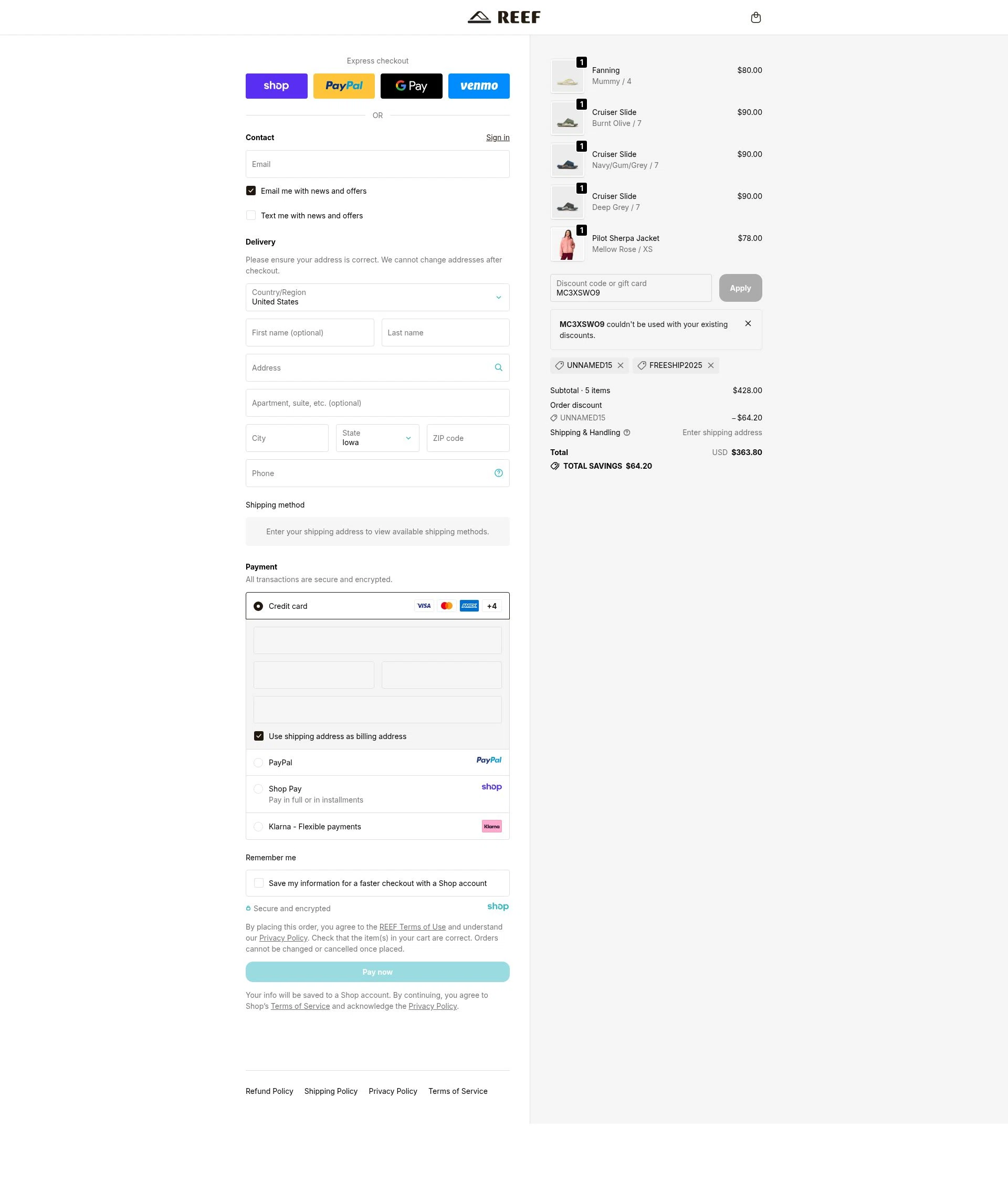 Reef Promo Codes (4 Verified) - 15% Off Sitewide Oct 2025
