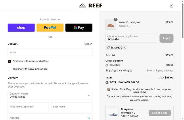 Reef Promo Codes (5 Verified) - 15% Off Sitewide Sep 2025