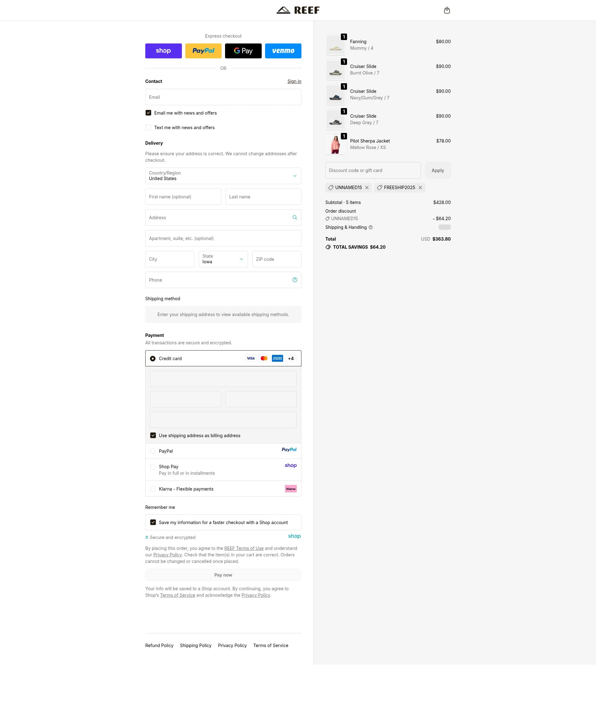 Reef Promo Codes (4 Verified) - 15% Off Sitewide Oct 2025