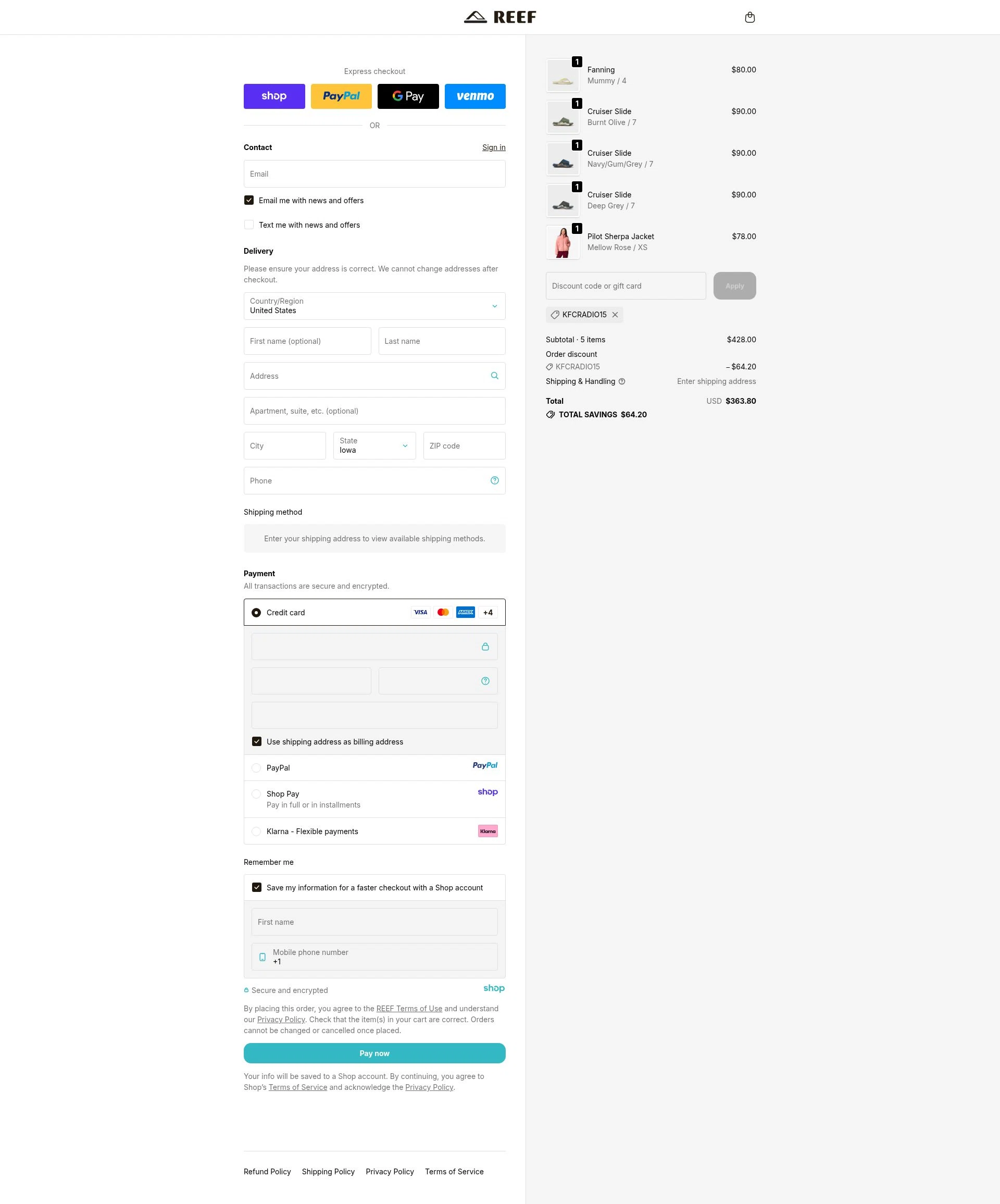 Reef Promo Codes (4 Verified) - 15% Off Sitewide Oct 2025