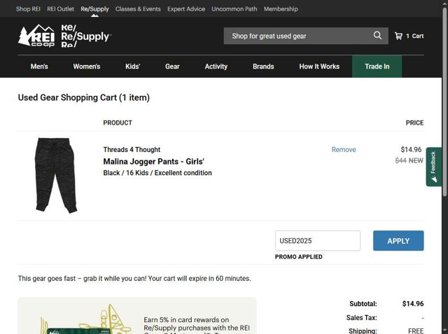 REI Promo Codes (2 Verified) - 10% Off Sitewide Jul 2025