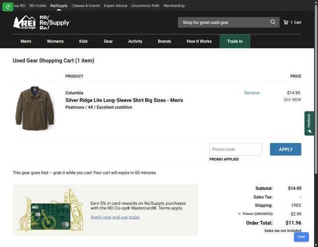 REI Promo Codes - 20% Off Coupons Jun 2025