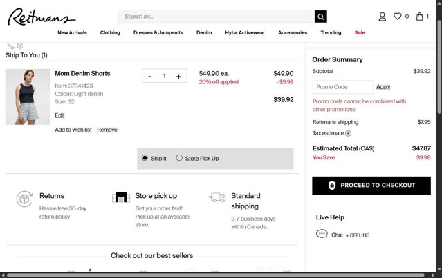 Reitmans Discount Codes - $15 Off (3 Verified) Jul 2025