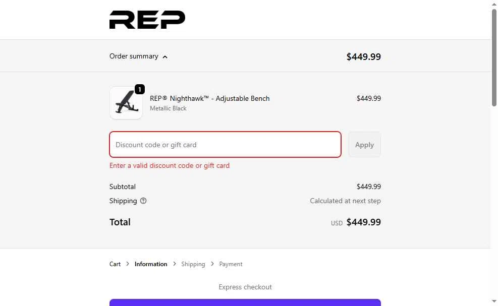 Rep Fitness Promo Codes - 25% Off (+3 Codes) June 2026