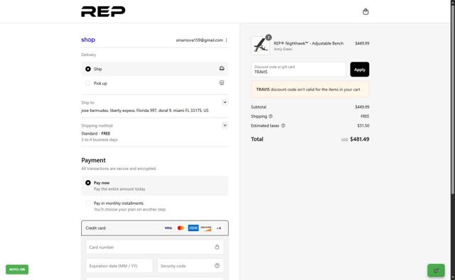 Rep Fitness Promo Codes (1 Verified) - 10% Off Sep 2025