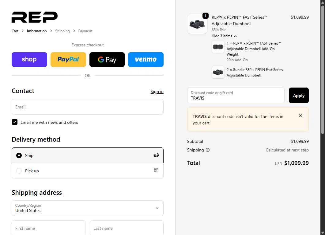 Rep Fitness Promo Codes - 10% Off (1 Verified) Nov 2025