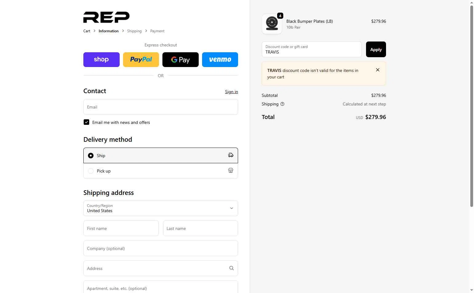 Rep Fitness Promo Codes (1 Verified) - 10% Off Oct 2025