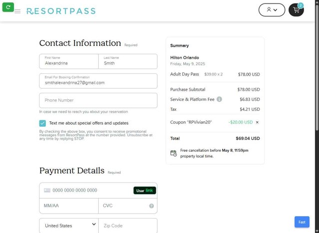 ResortPass Promo Codes (2 Verified) - $25 Off Jun 2025