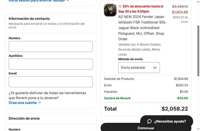 Reverb Discount Codes - $10 Off (1 Verified) Oct 2025
