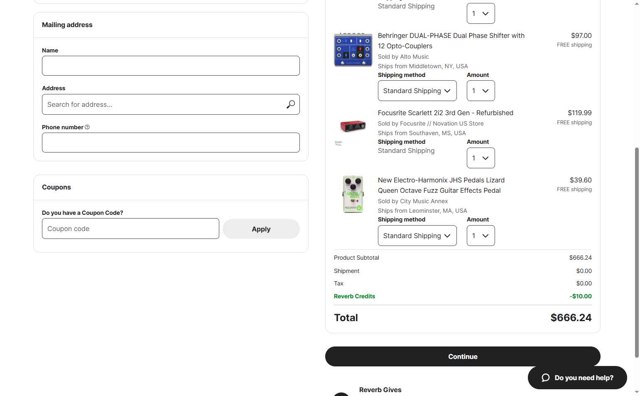 Reverb Discount Codes - $10 Off (1 Verified) Sep 2025