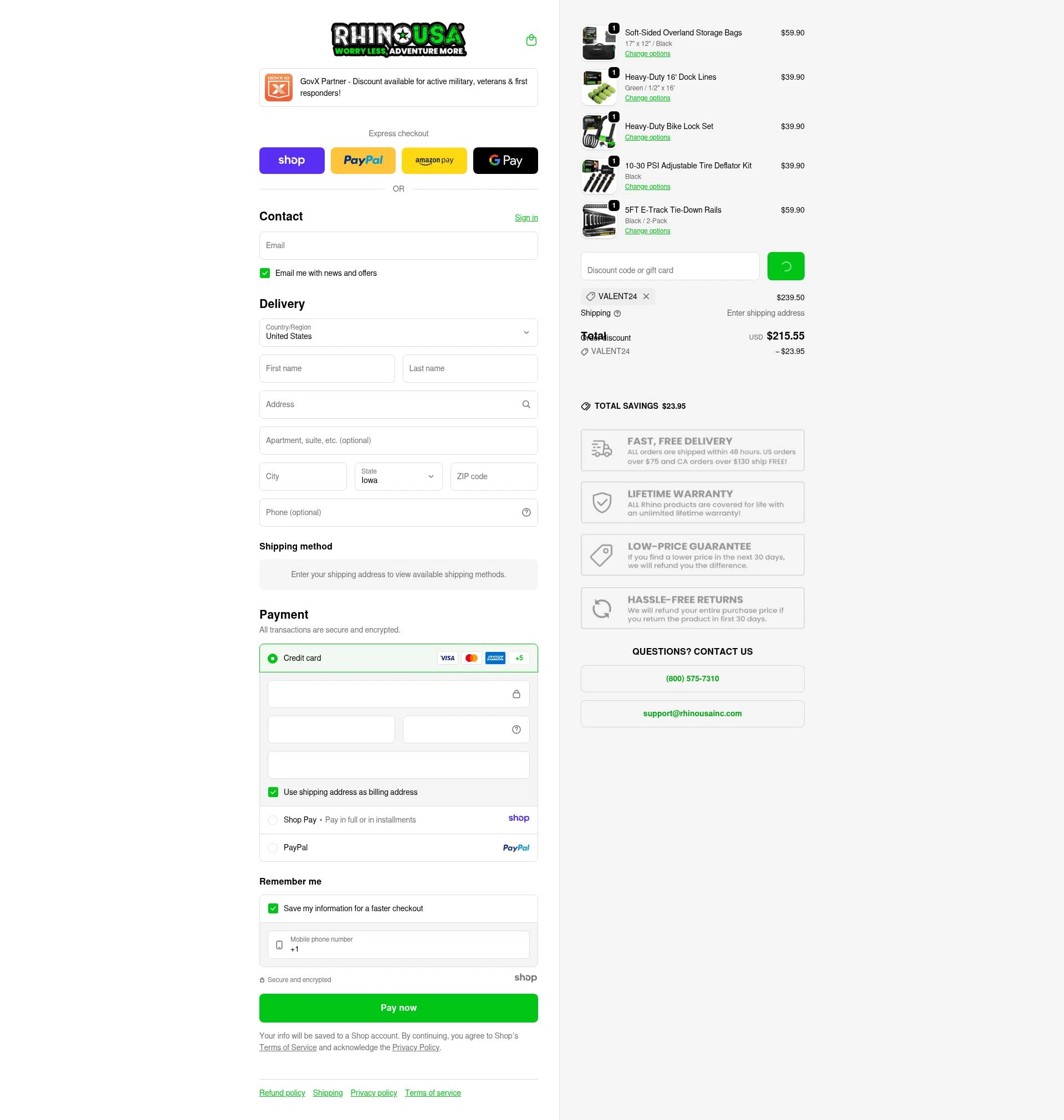 Rhino USA Promo Codes - 40% Off (611 Verified) Dec 2025