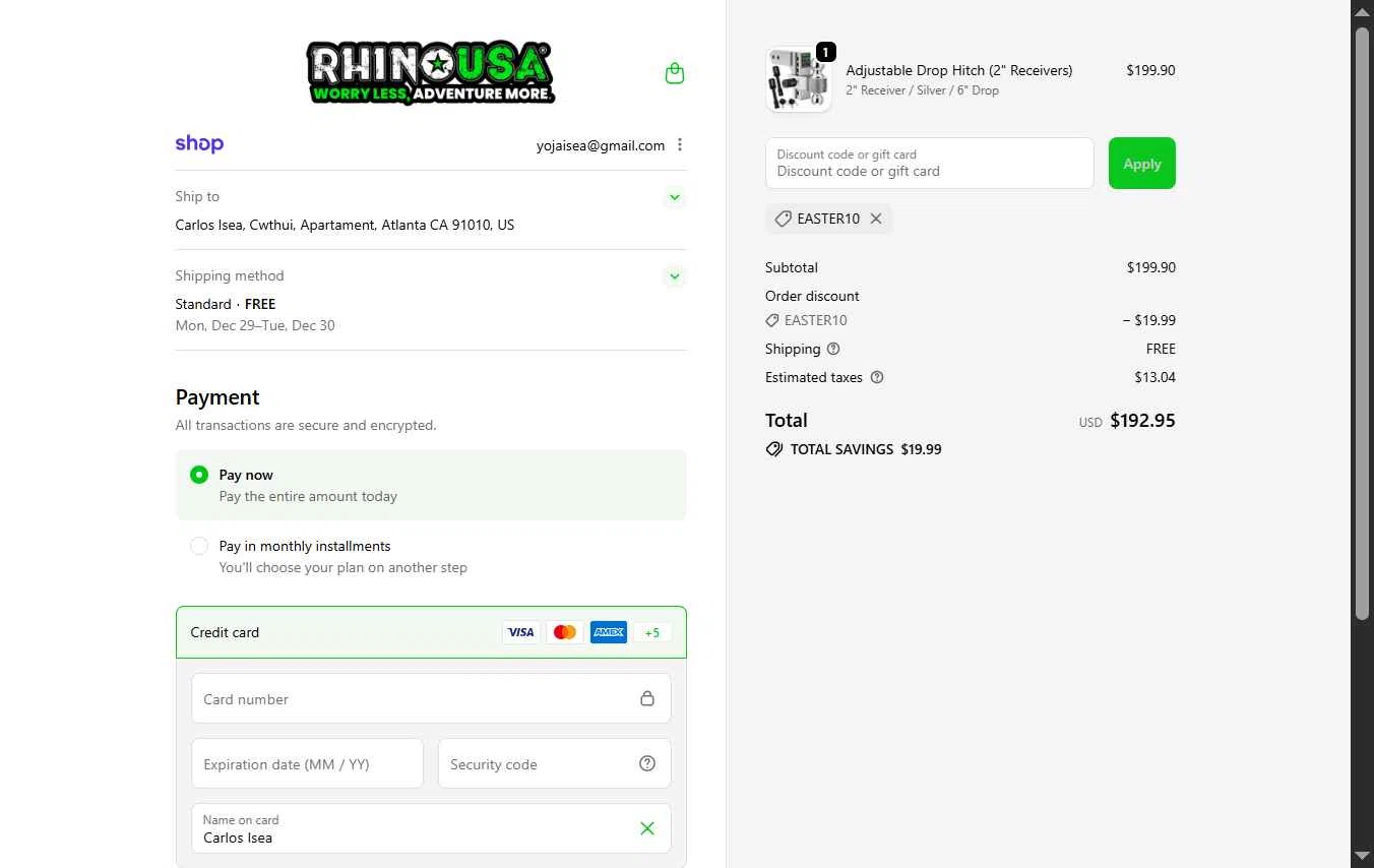 Rhino USA Promo Codes - 40% Off (613 Verified) Dec 2025