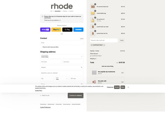 rhode skin Promo Codes (1 Verified) - 20% Off Sep 2025