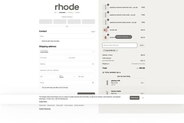 rhode skin Promo Codes (1 Verified) - 30% Off Jun 2025