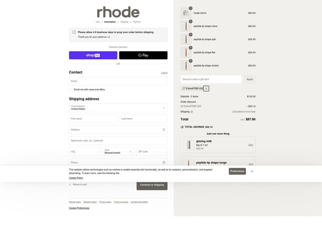 rhode skin Discount Codes (3 Verified) - 35% Off Mar 2025