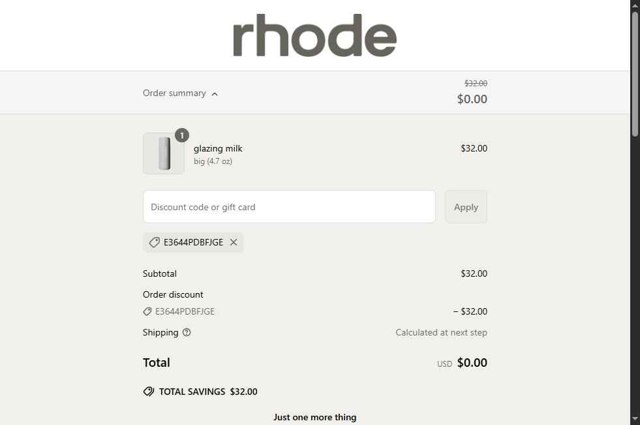 rhode skin Discount Codes (1 Verified) - 20% Off May 2025
