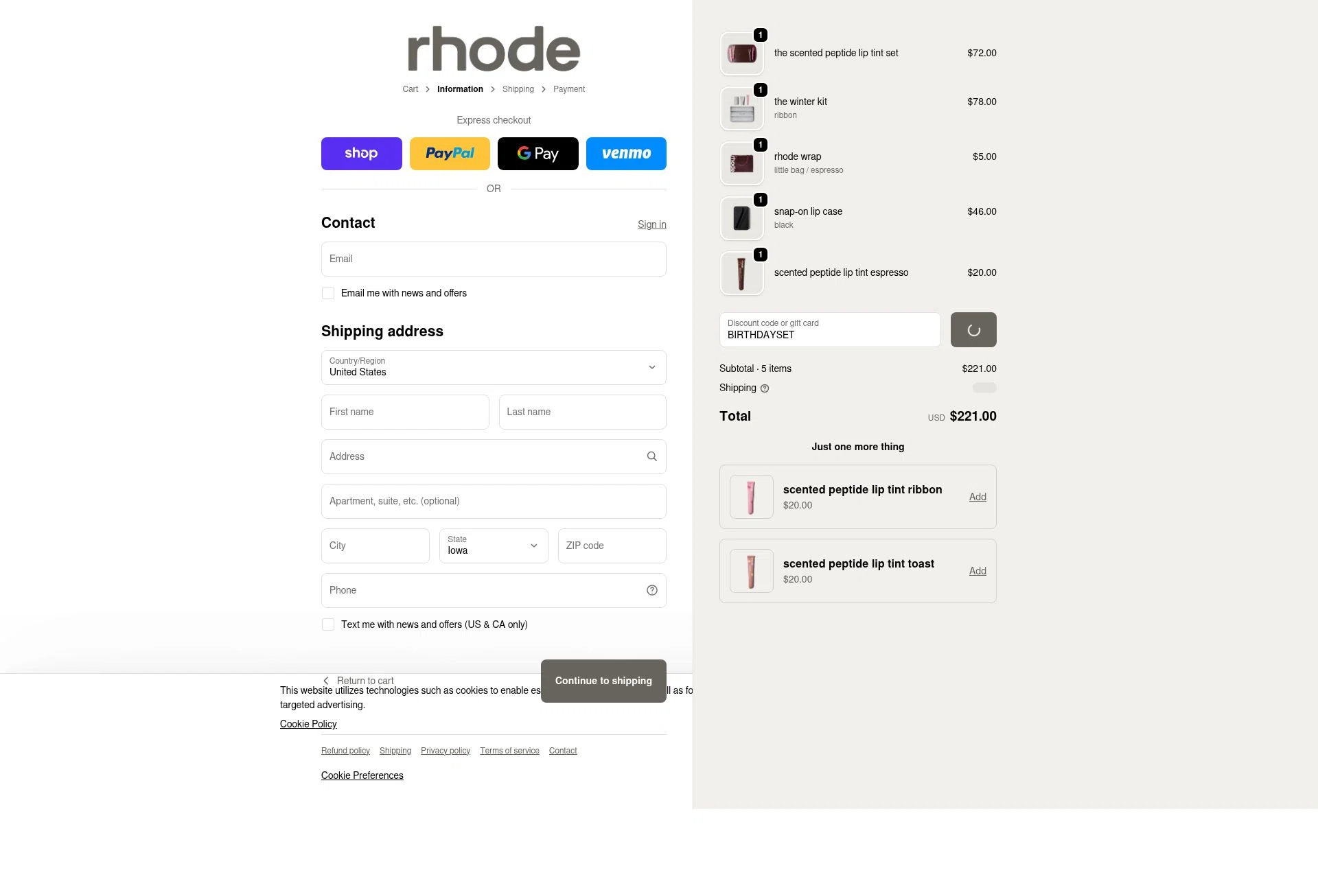 rhode skin Promo Codes - 15% Off (2 Verified) Dec 2025