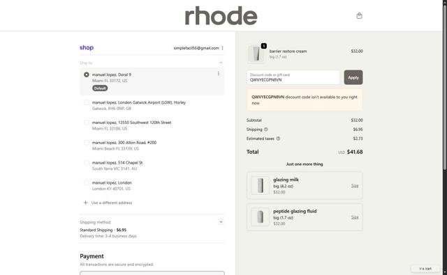 rhode skin Promo Codes (1 Verified) - 30% Off Oct 2025