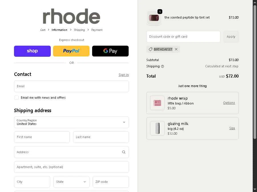 rhode skin Promo Codes - 10% Off (1 Verified) Dec 2025