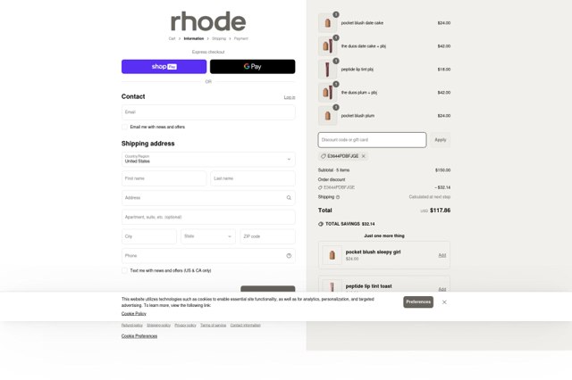 rhode skin Discount Codes (1 Verified) - 20% Off Apr 2025