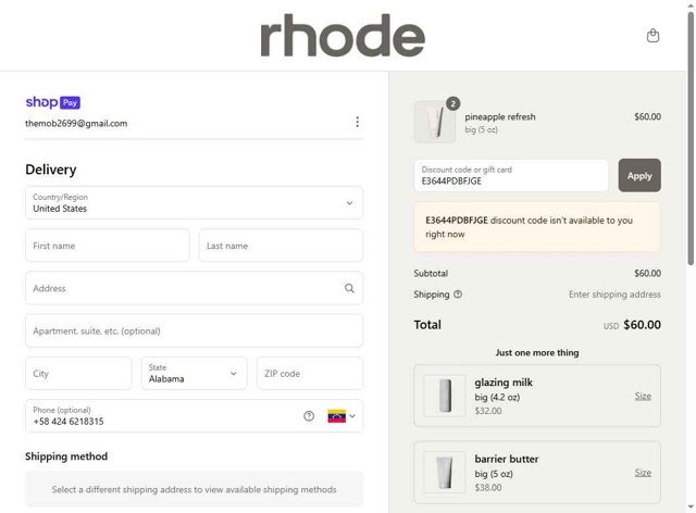 rhode skin Promo Codes (1 Verified) - 30% Off Jun 2025