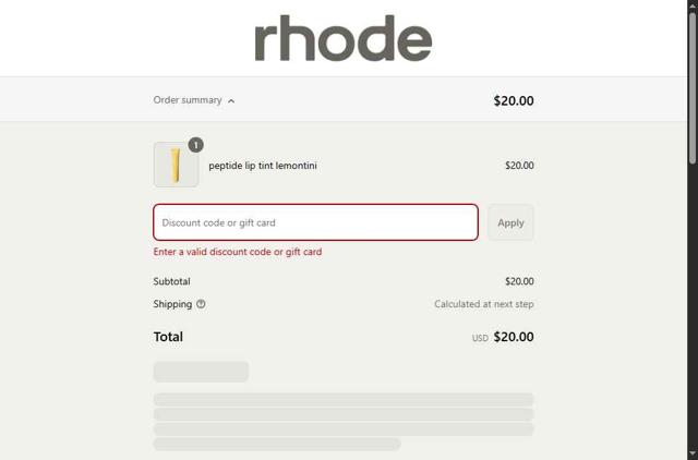 rhode skin Promo Codes (1 Verified) - 20% Off Sep 2025