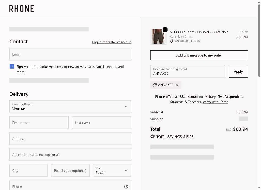 Rhone Discount Codes - 20% Off (6 Verified) Oct 2025