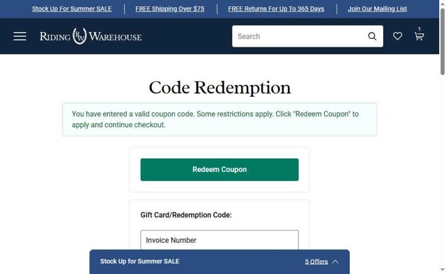 Riding Warehouse Promo Codes - $20 Off Jun 2025