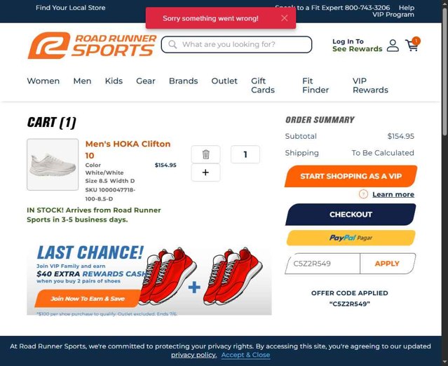 Road Runner Sports Promo Codes - 20% Off Jul 2025