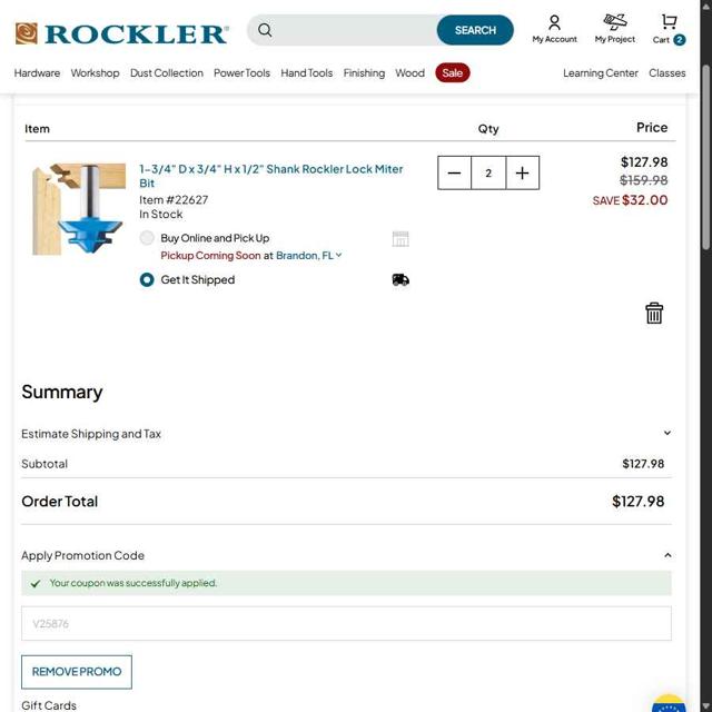 Rockler Discount Codes - 25% Off (9 Verified) Sep 2025