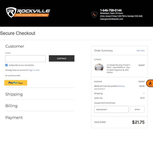 Rockville Audio Coupon Code
