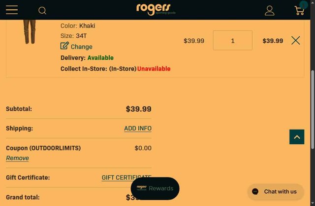 Rogers Sporting Goods Promo Codes - $20 Off Aug 2025