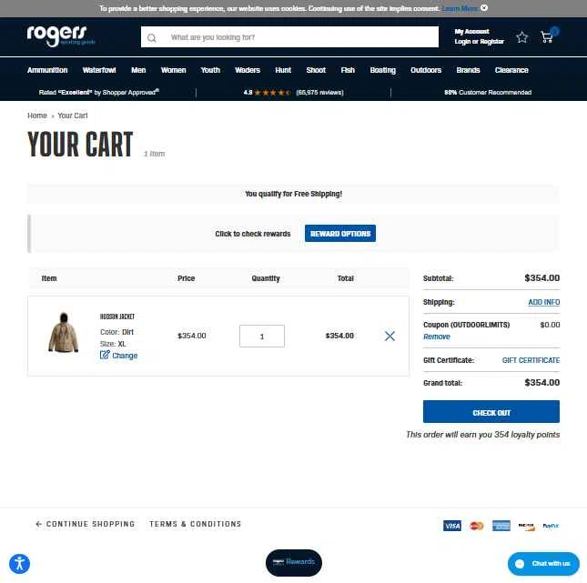 Rogers Sporting Goods Promo Code - 20% Off Mar 2026
