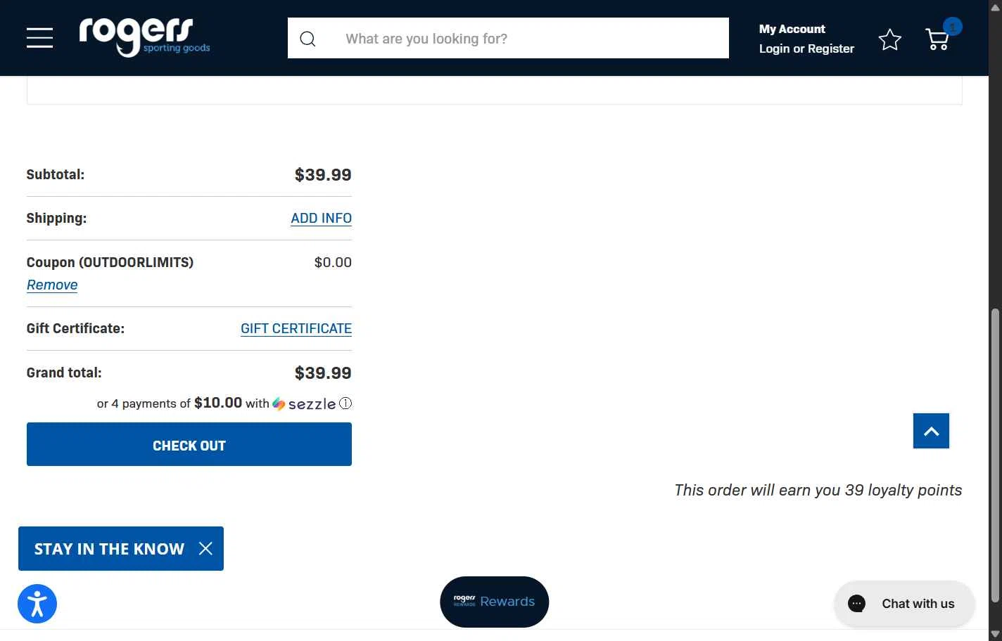 Rogers Sporting Goods Promo Code - 40% Off Dec 2025
