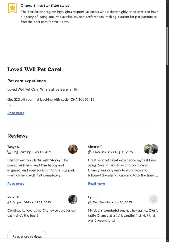 Rover Promo Codes (2 Verified) - $20 Off w/Code Oct 2025