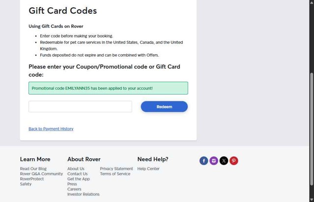 Rover Promo Codes (6 Verified) - $35 Off w/Code Sep 2025