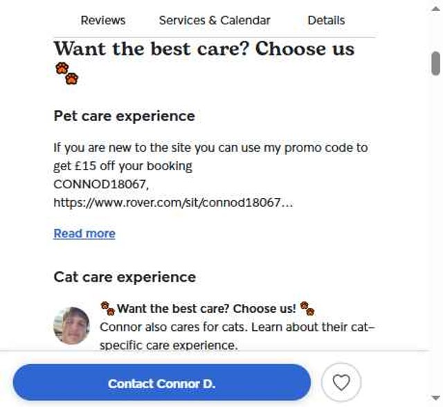 Rover Promo Codes (2 Verified) - $40 Off w/Code Aug 2025