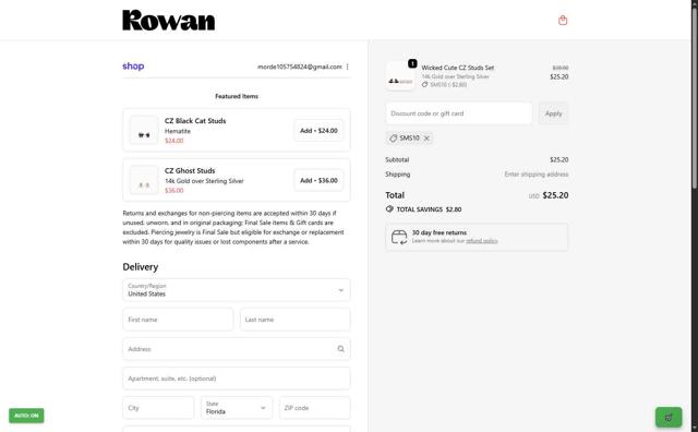 Rowan Discount Codes - 10% Off (2 Verified) Oct 2025
