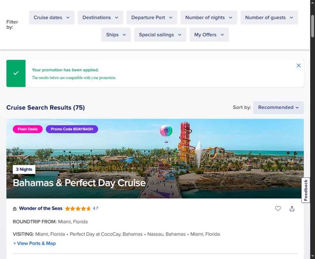 Royal Caribbean Promo Codes (4 Verified) - 60% Off Jun 2025