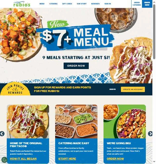 Rubio's Promo Codes - 50% Off (1 Verified) Mar 2026