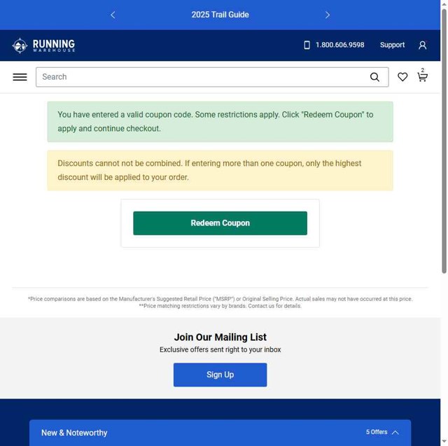 Running Warehouse Promo Code (3 Verified) - 20% Off Jun 2025