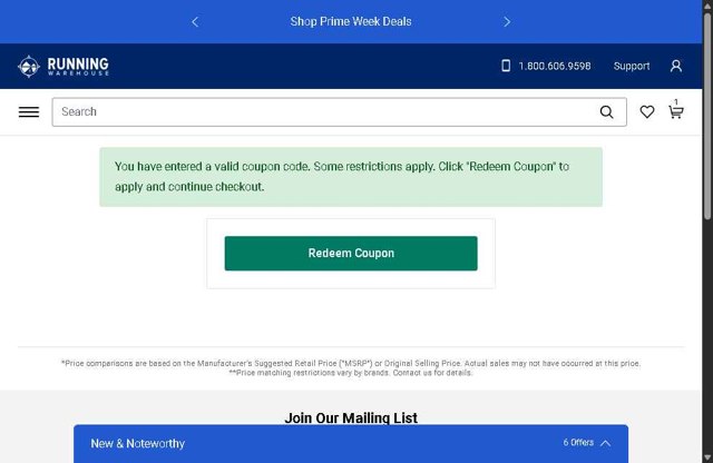 Running Warehouse Promo Code (3 Verified) - 10% Off Jul 2025