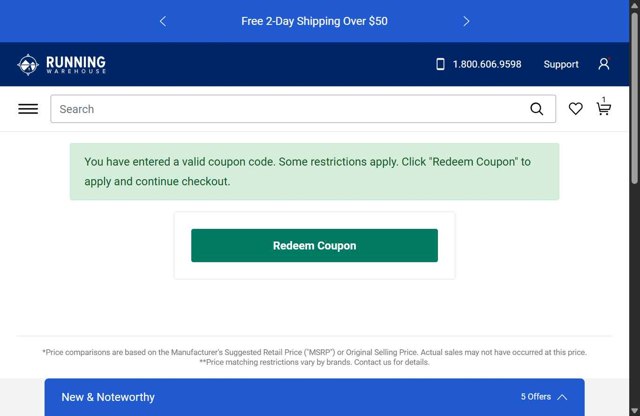 Running Warehouse Promo Code (4 Verified) - 10% Off Jun 2025