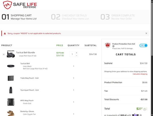 Safe Life Defense Promo Codes - 10% Off Oct 2025