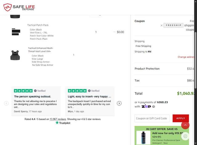 Safe Life Defense Promo Codes - 10% Off Oct 2025